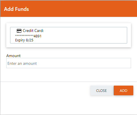 How do I add funds to my account?